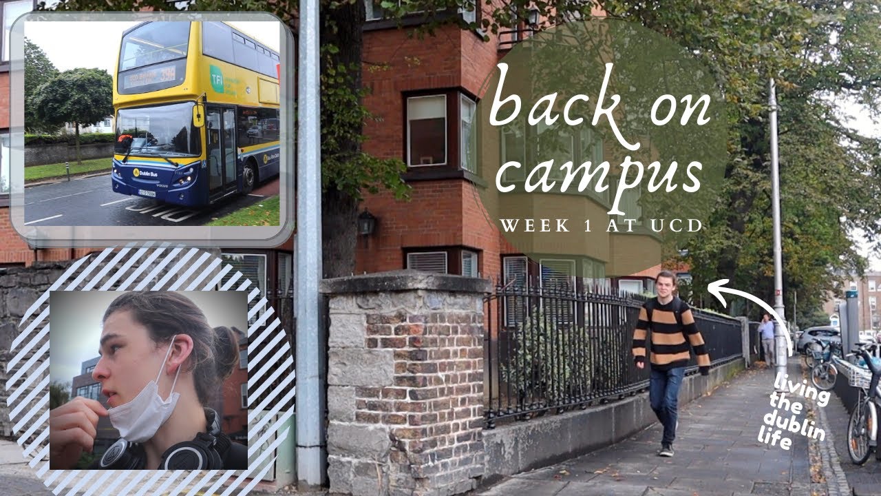 College life of a Dublin student at UCD - YouTube