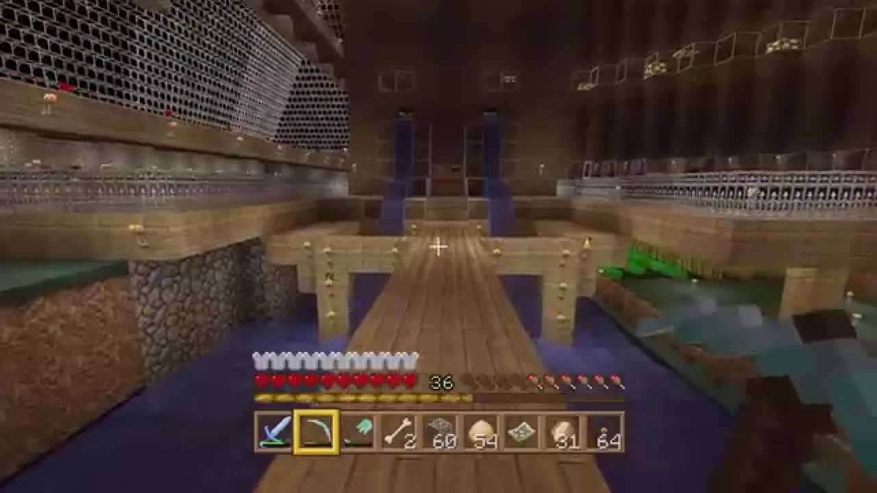 Minecraft bio-dome home - YouTube