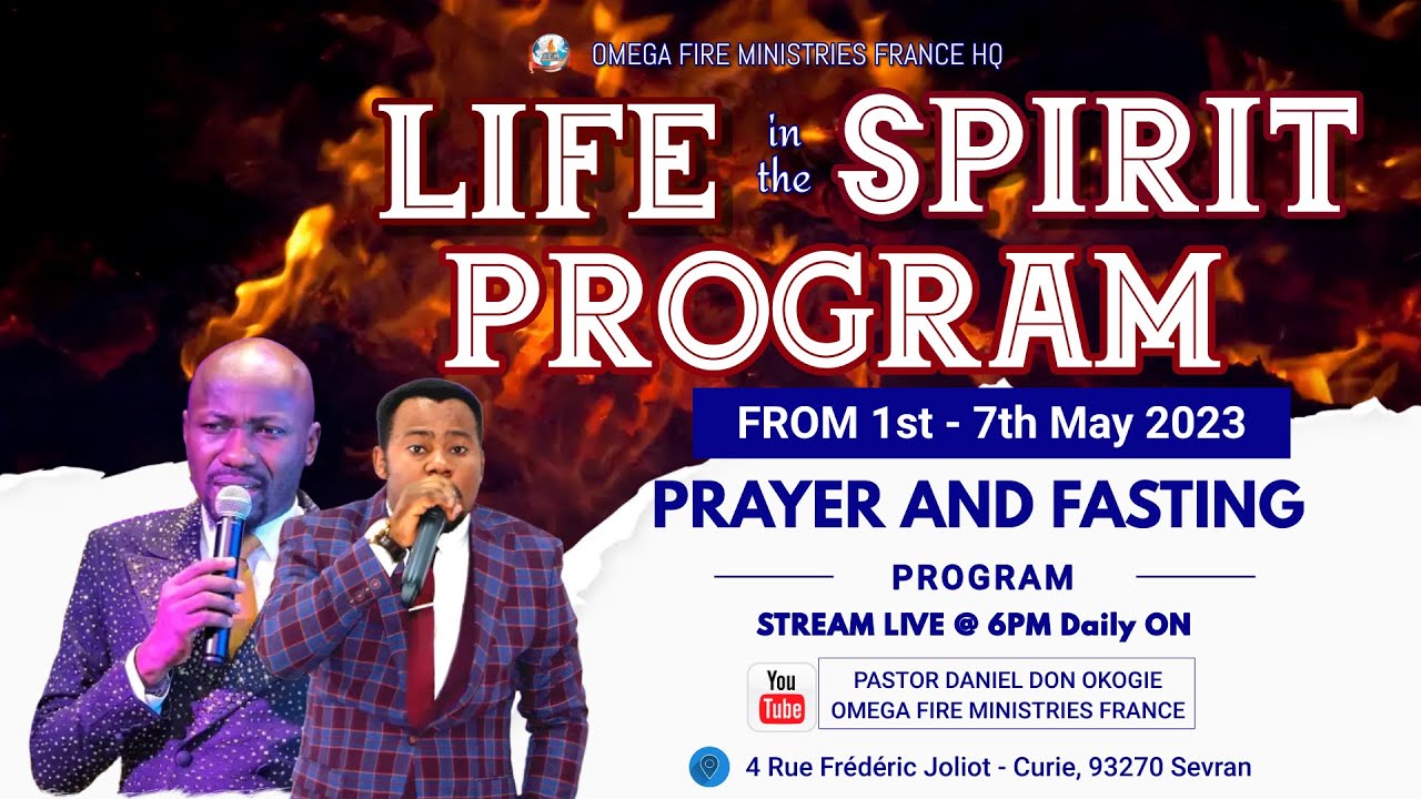 LIFE IN THE SPIRIT (DAY 2) || PASTOR LIZZY DANIEL DON || OFM France hq ...