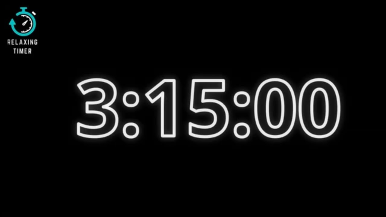 SET A TIMER FOR 3 HOUR 15 MINUTE YouTube SET A TIMER FOR 3 HOUR 15 MINUTE YouTube