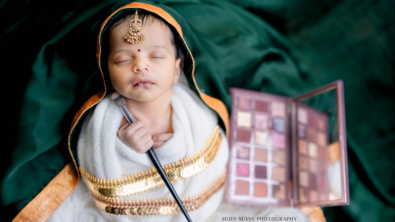 Newborn photoshoot of 7 days old baby girl. ⁠ ⁠@Ponnusvlog-j9q For ...