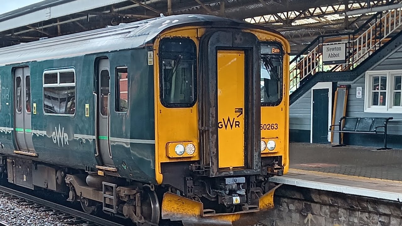 Trains at Newton Abbot ft. WCR class 47s. Filmed on 31/08/25 - YouTube