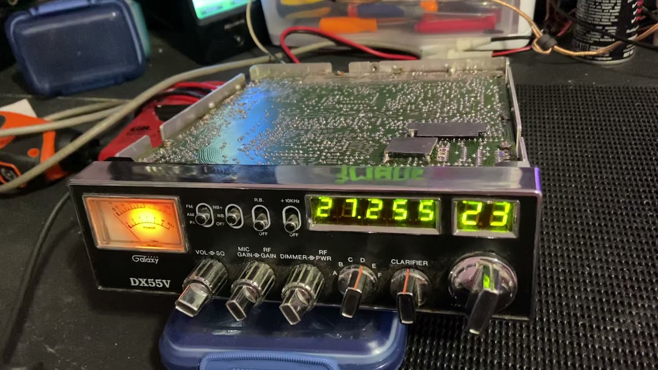 Galaxy DX 55V old school before - YouTube