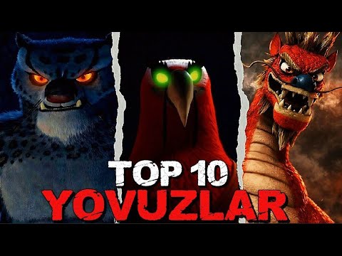 Eng Kuchli Yovuzlar Top 10. Kung Fu Panda - O'zbek Tilida. 