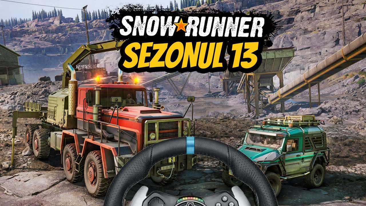 AM REVENIT IN SNOWRUNNER - Sezonul 13 Dig & Drill - YouTube