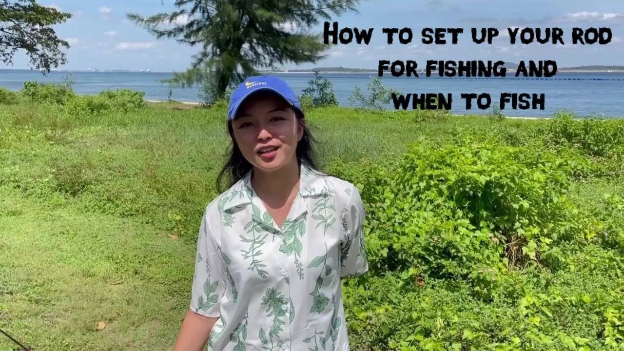 How to set up your rod for fishing and when to fish (for beginners ...