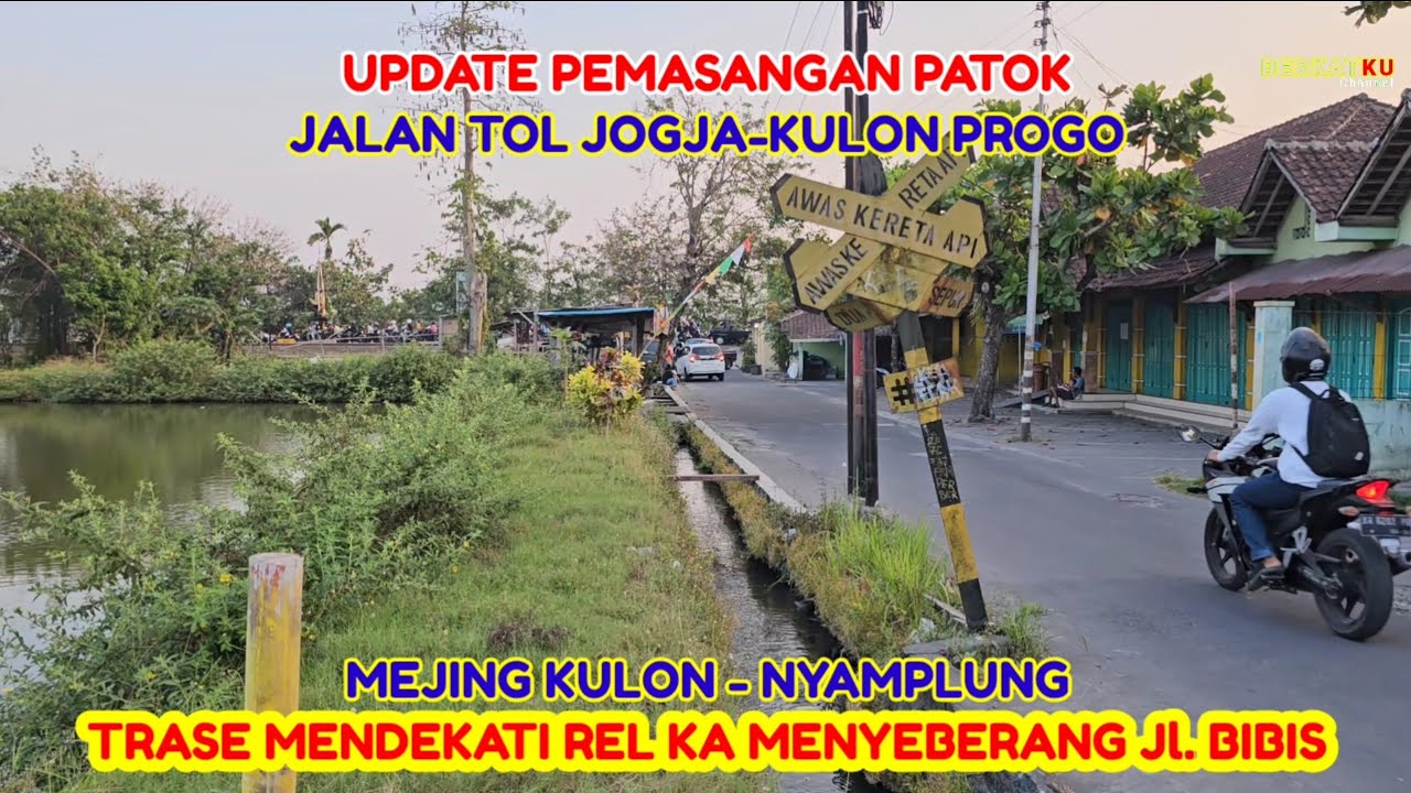 UPDATE PEMASANGAN PATOK JALAN TOL JOGJA-KULON PROGO: TRASE MENDEKATI ...