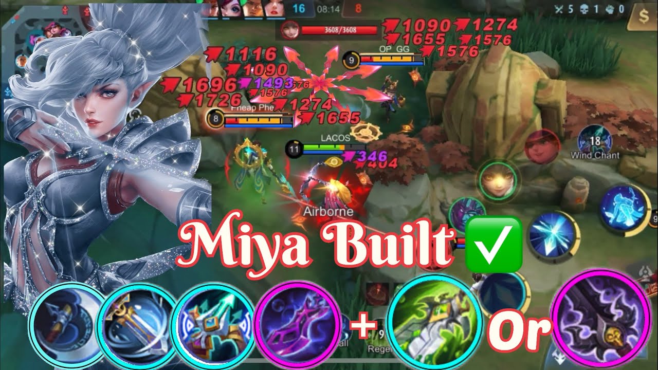 Miya User: Blade Of Despair Or Demon Hunter ? #mobilelegends # ...