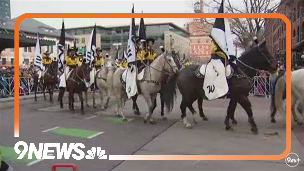 National Western Stock Show parade marches through Denver - YouTube