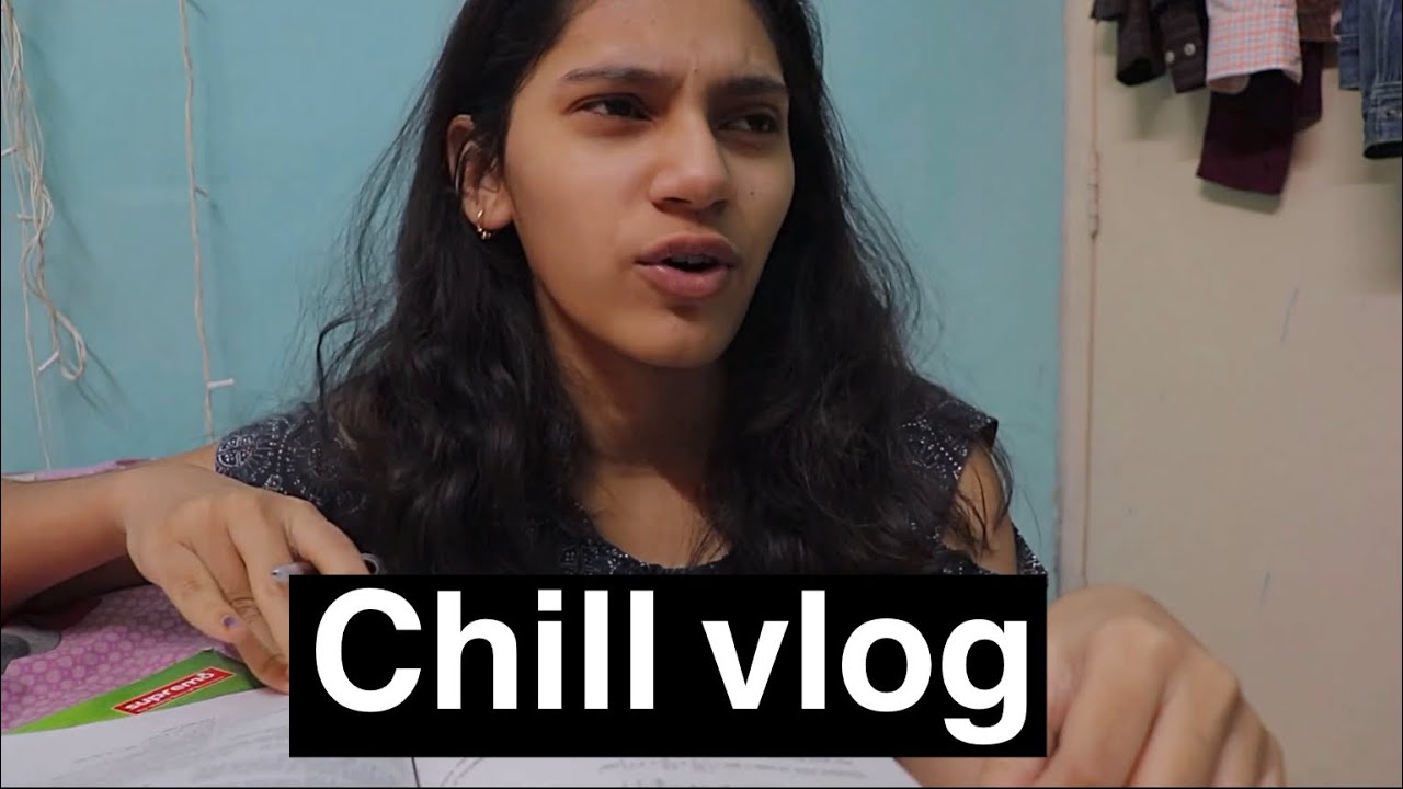 Chill study and skincare vlog - YouTube