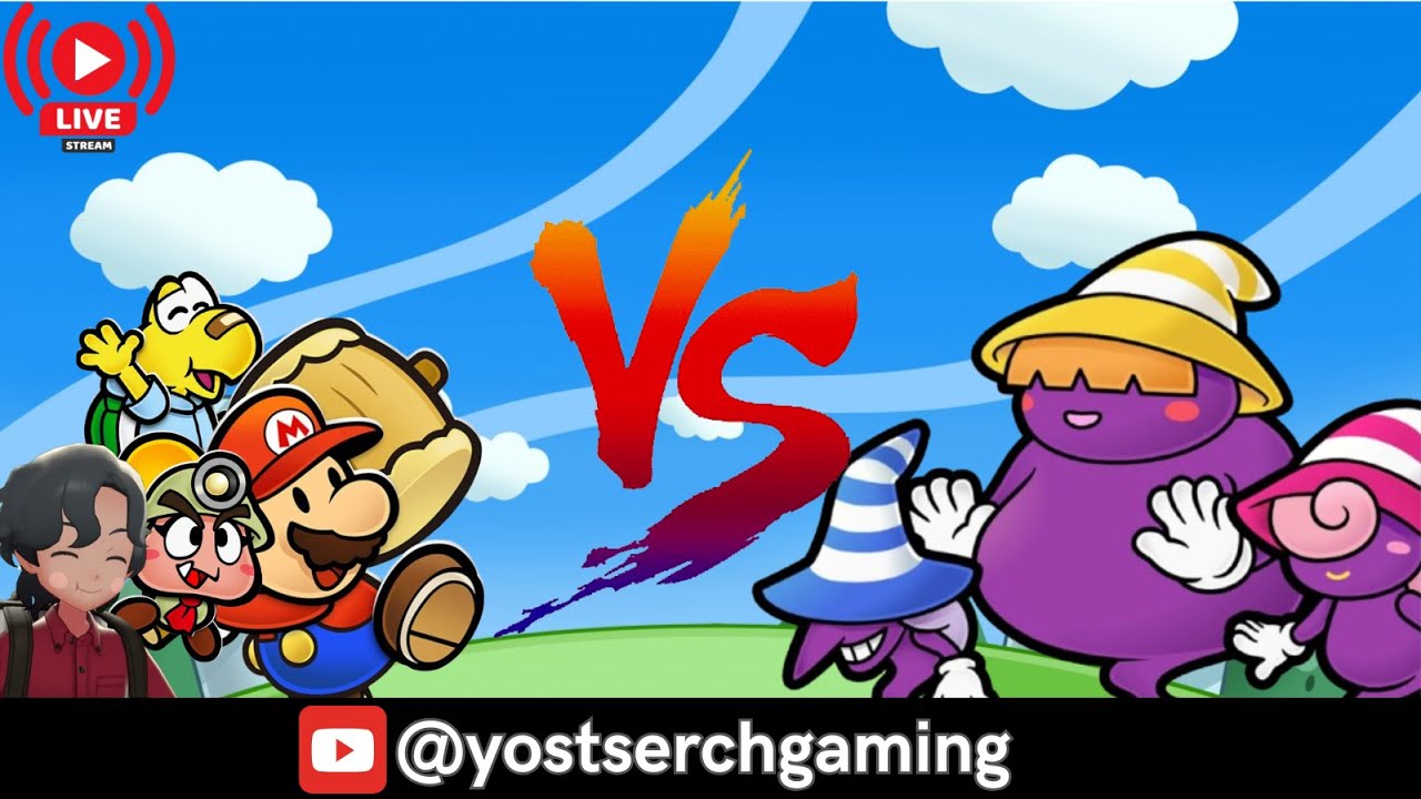 @yostserchgaming vs The Shadow Sirens #papermariothethousandyeardoor ...