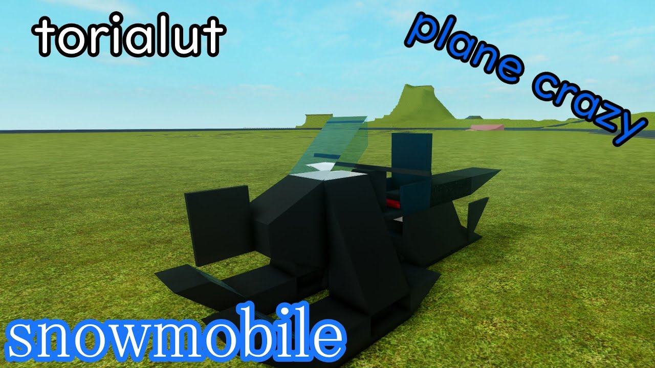 snowmobile [Roblox] plane crazy "tutorial"/スノーモービル【ロブロックス】プレーンクレイジー ...