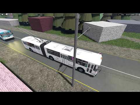 Roblox - OSVed's Trolleybuses place - Line 10 with ZiU 10 - YouTube