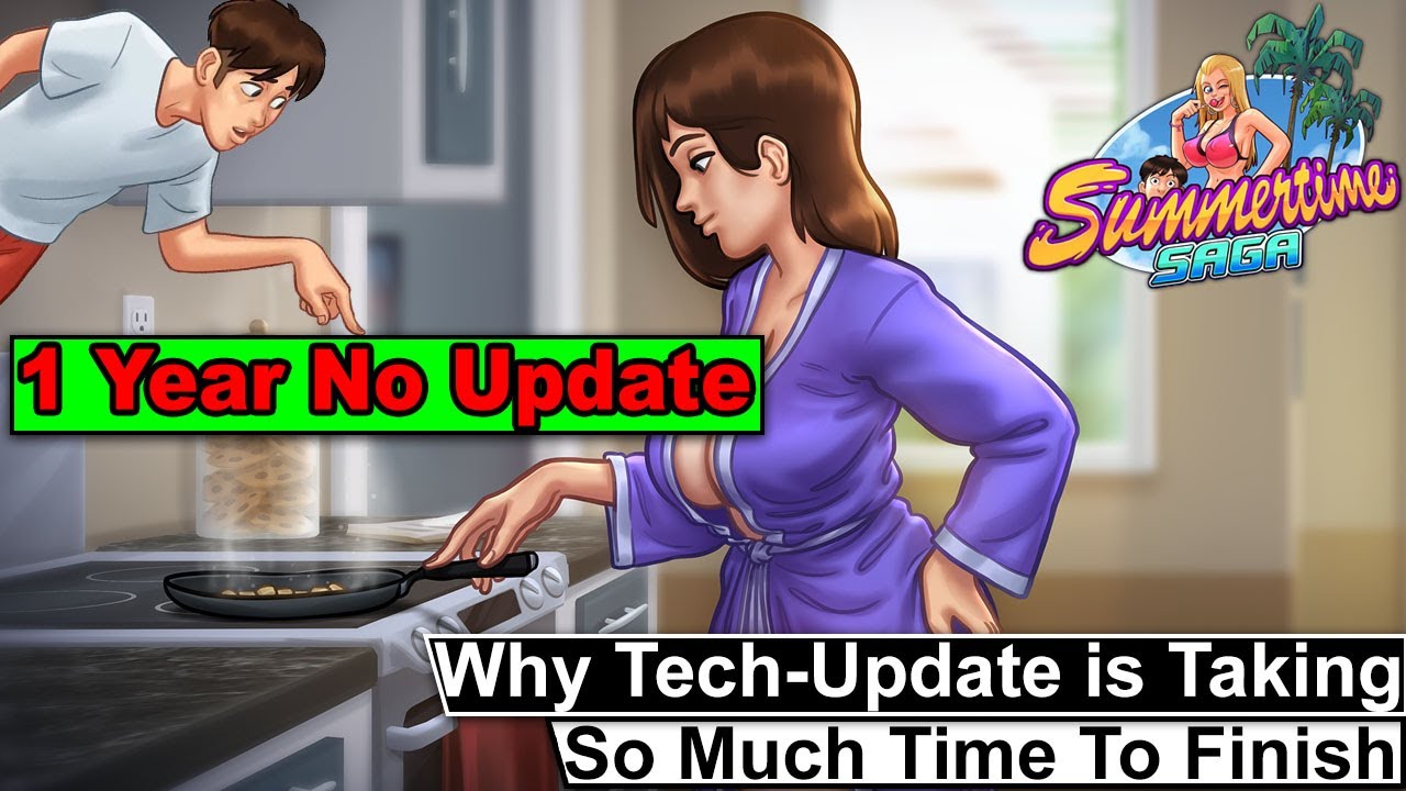 Summertime Saga: Why Tech-Update (v20.17) Is Taking SO Much Time To Finish - YouTube