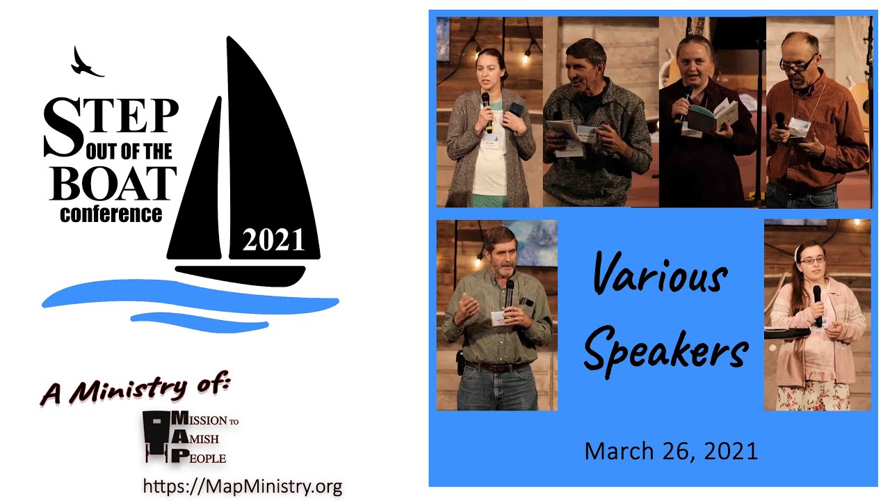 Various Speakers - 2021 Step Out of the Boat Conference - YouTube