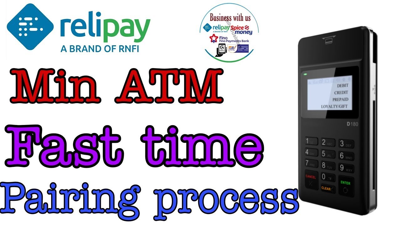 Rnfi Relipay MATM D180 Fast time concert Process for All - YouTube