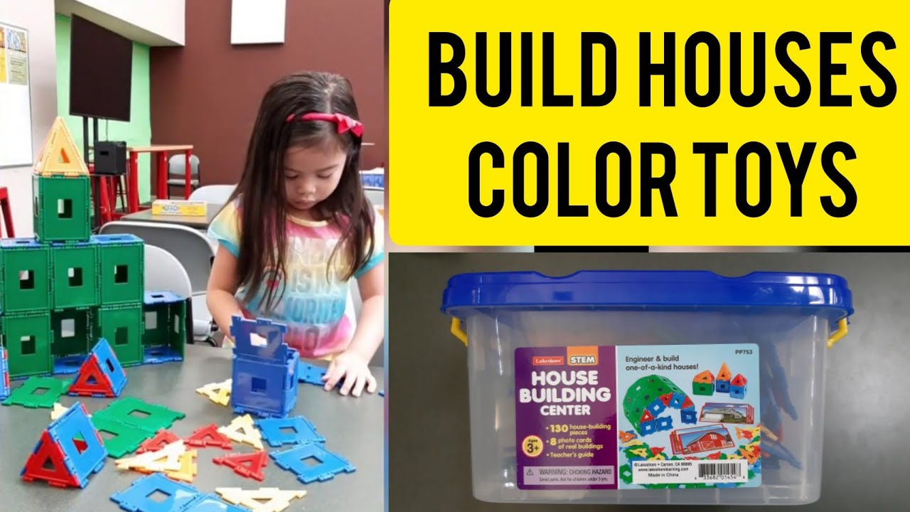 Lakeshore House Building Center Toy Review | STEM Toy | Construction ...