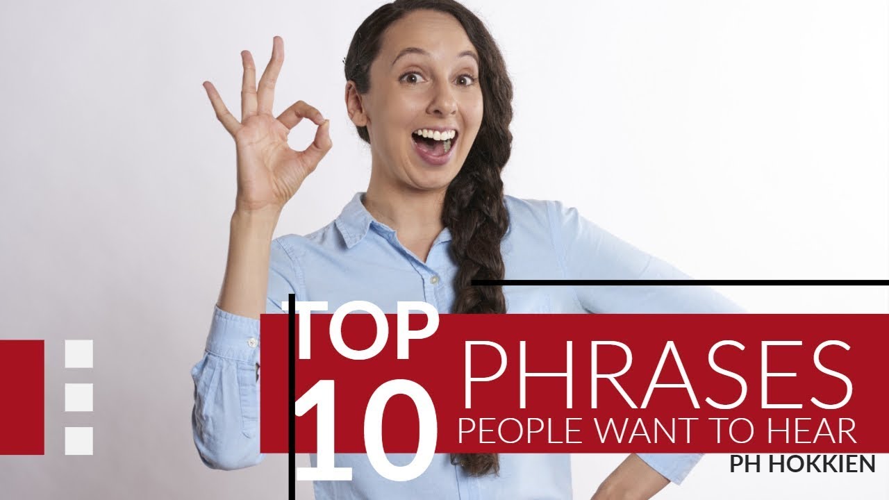 Learn Philippine Hokkien (Fookien) Ep. 29 Top 10 Phrases People Love to ...