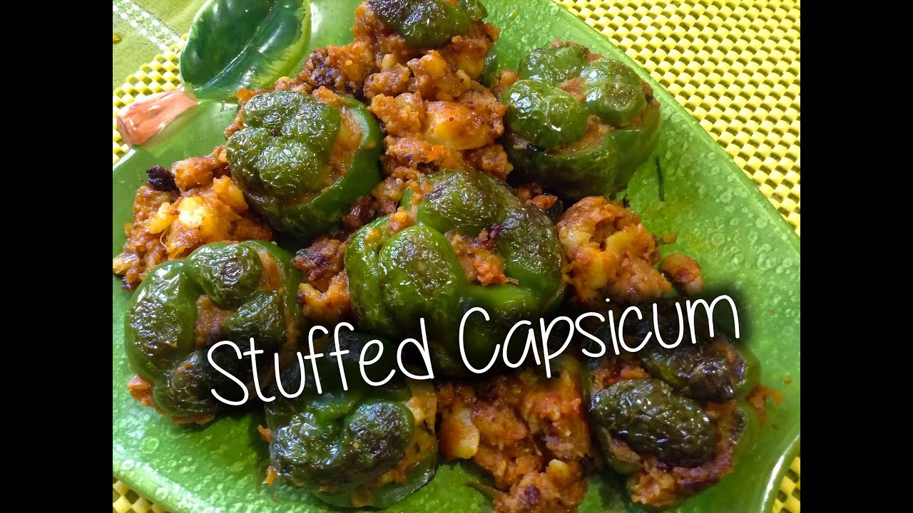 Stuffed Capsicum Recipe By Chef Shaheen - YouTube