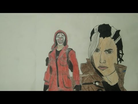 FF drawing of Hayato and Red criminal #subscribe #Free Fire - YouTube
