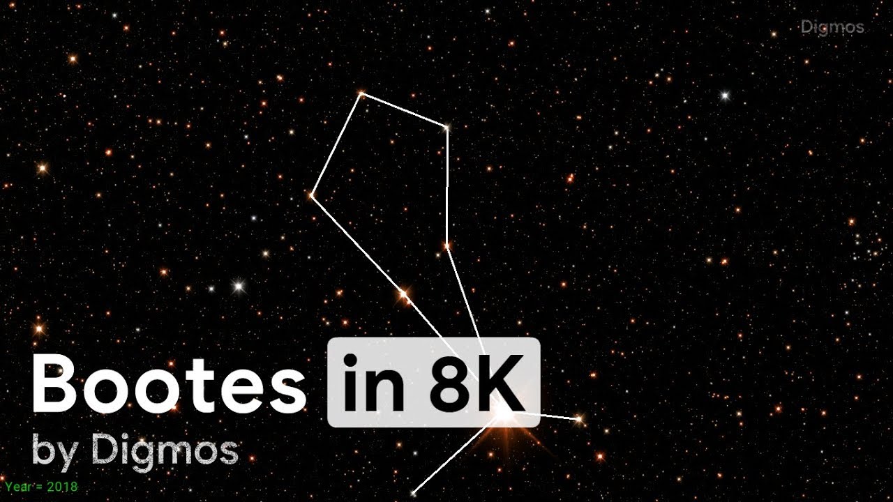 Bootes constellation through time - YouTube