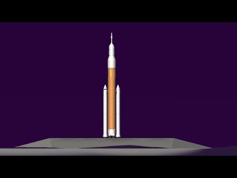 How to build SLS Block 1b in Spaceflight Simulator (Tutorial) - YouTube