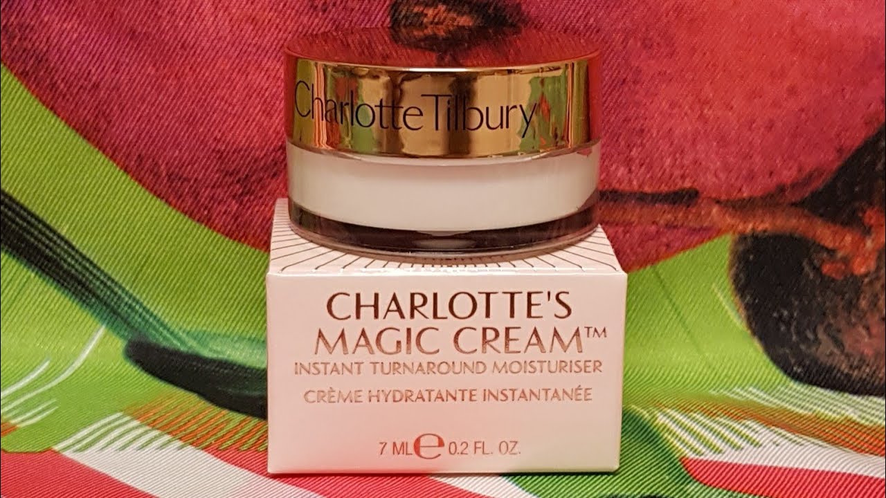 Charlotte Tilbury Magic Cream Facial Moisturiser Review (Instant ...