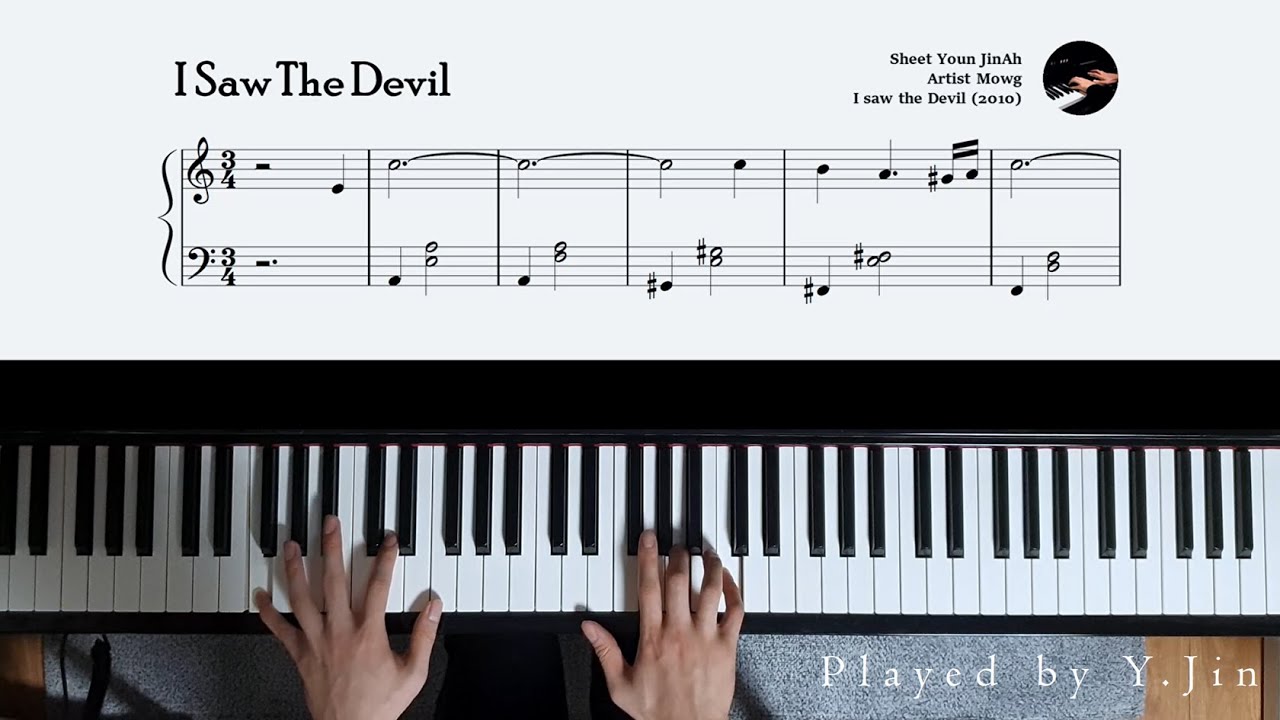 🎹 I Saw The Devil Piano Ver.2 - 악마를 보았다 OST - YouTube