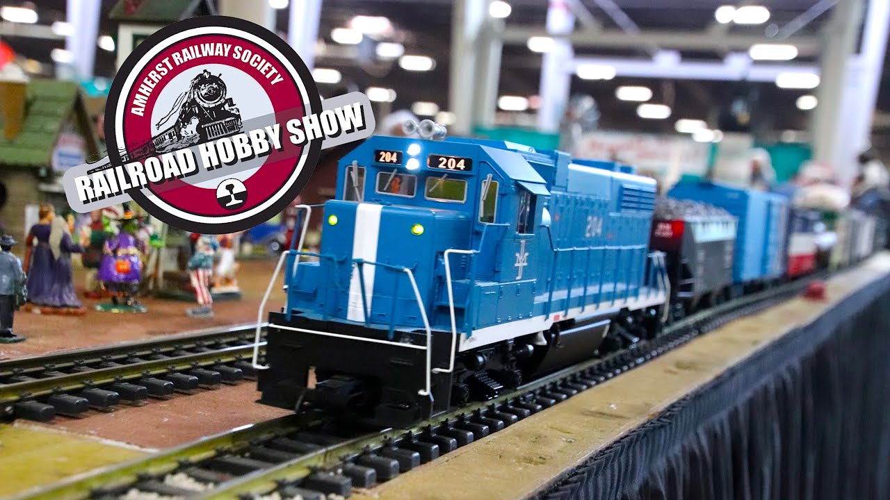 MODEL TRAINS GALORE! The Amherst Railroad Hobby Show 2020! Jan 25 & 26 ...