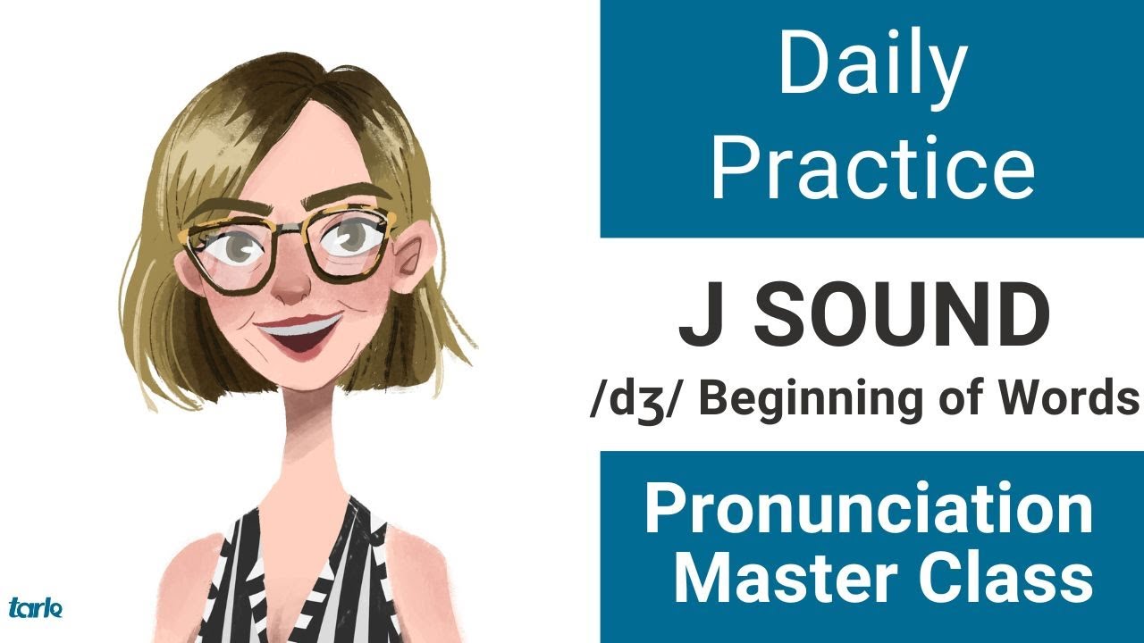J Sound BEGINNING of Words Daily Shadowing Pronunciation Practice ...
