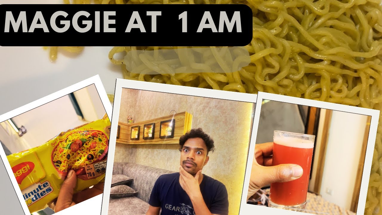 Maggie cooking at 1 AM | vlog | nightlife | late night - YouTube