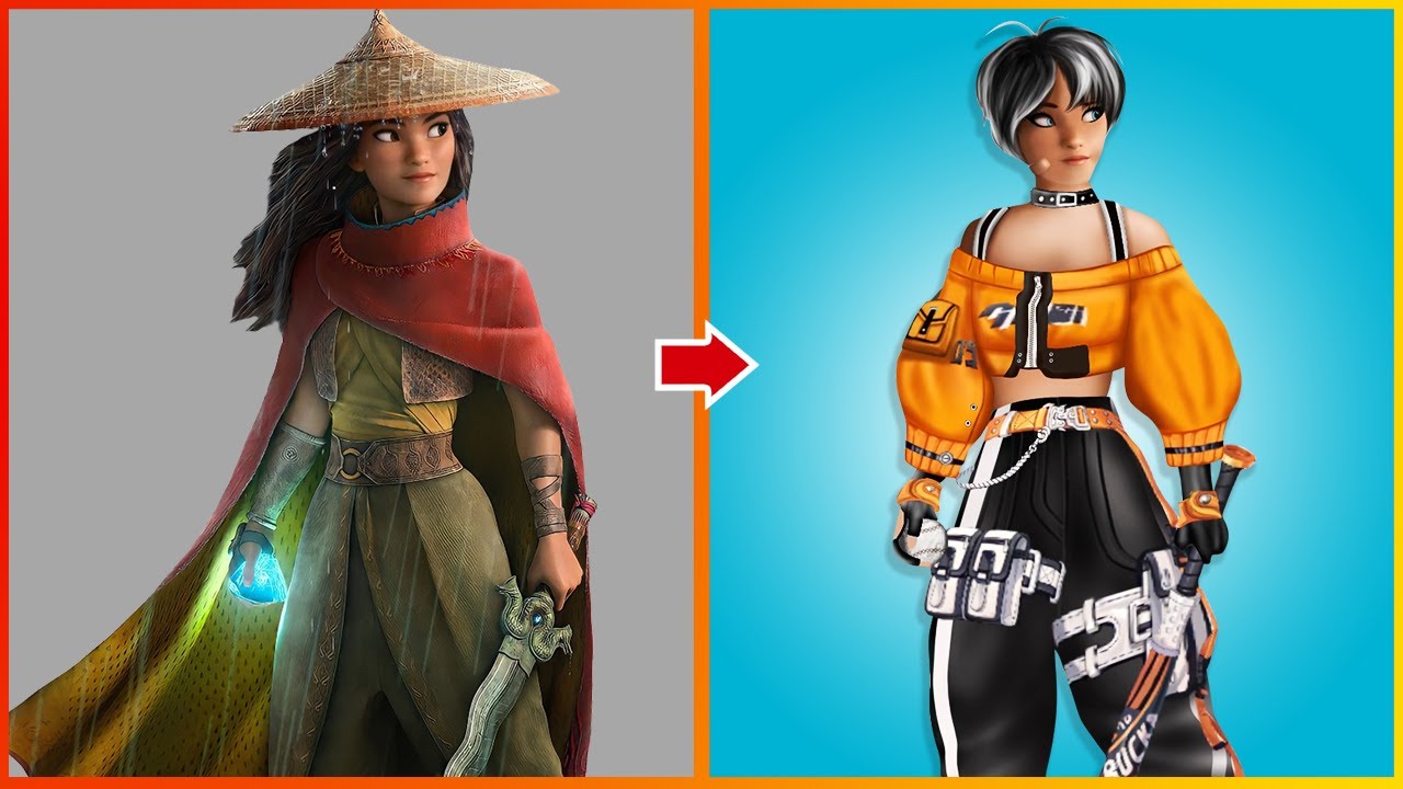 Raya And The Last Dragon: Raya Glow Up - Disney Transformation - YouTube