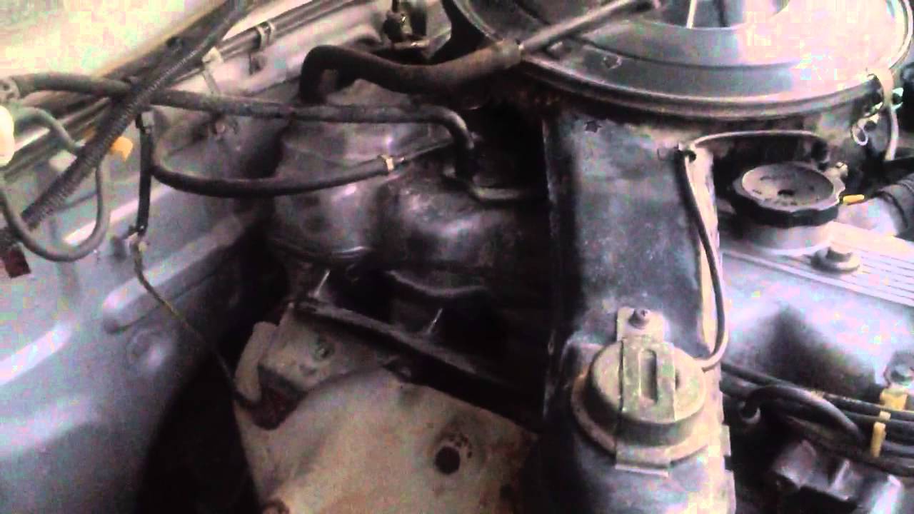 Mitsubishi 2.6L G54B after hydraulic lifter change 10 miles - YouTube
