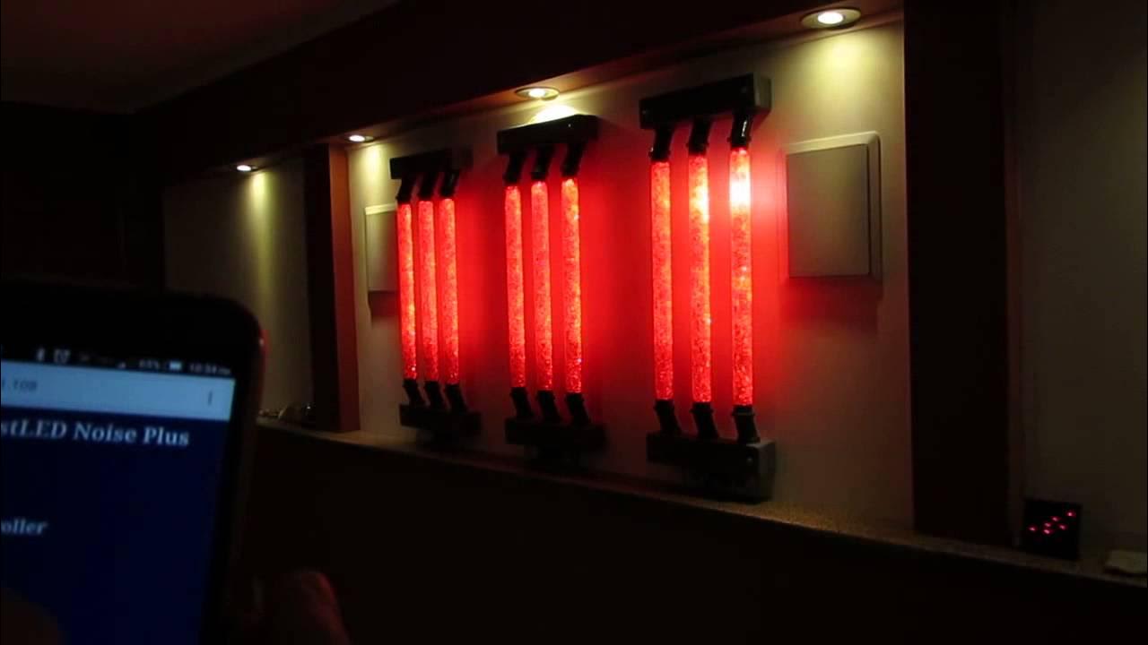 ESP8266 with FastLED and Noise Palette Example - YouTube