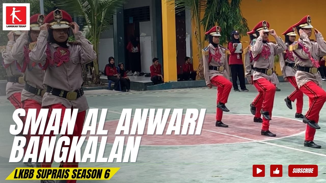 Penampilan Paskibra SMA Al Anwari I LKBB Suprais Season 6 - YouTube