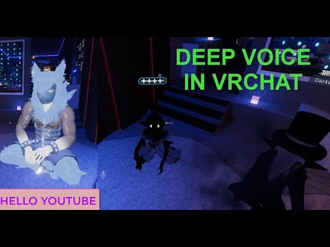 When your voice is deep in VRchat | VRchat - YouTube