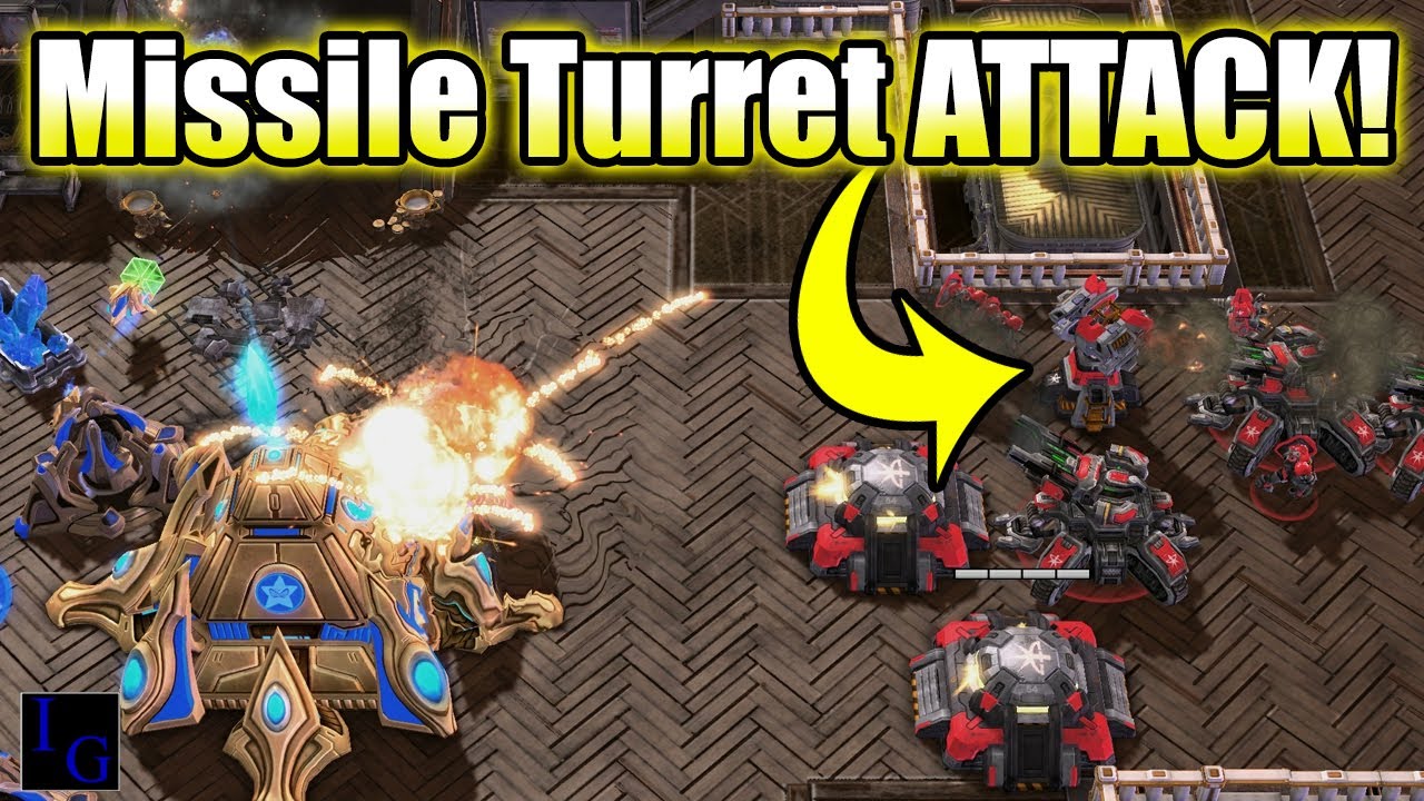 GuMiho's OFFENSIVE MISSILE TURRETS! (vs herO) | StarCraft 2 SC2 Pro ...