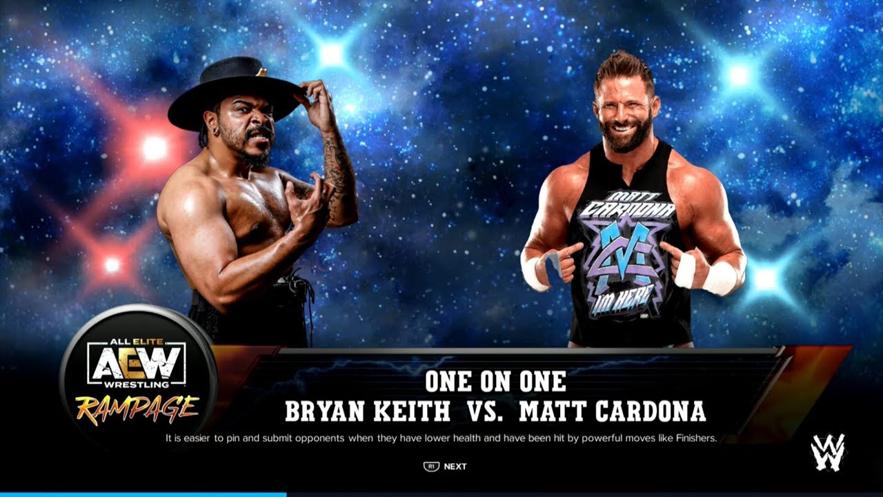 AEW Rampage Bryan Keith vs Matt Cardona - YouTube