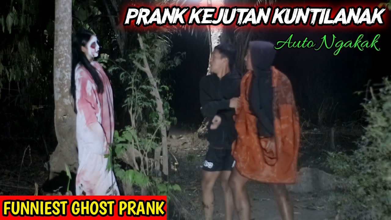 Kejutan Kuntilanak || Prank Kuntilanak Terbaru || Ghost Surprise Prank - YouTube