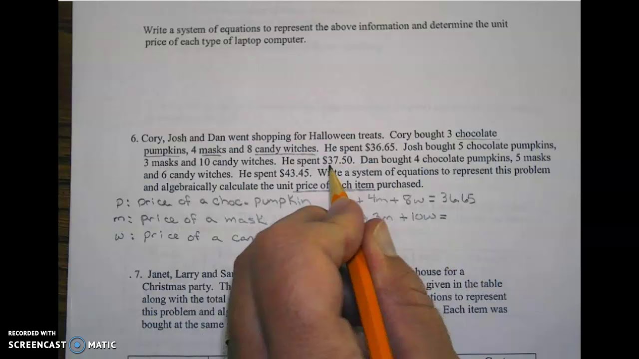 Formulating And solving 3 Variable Linear Equations Using Te YouTube formulating-and-solving-3-variable-linear-equations-using-te-youtube