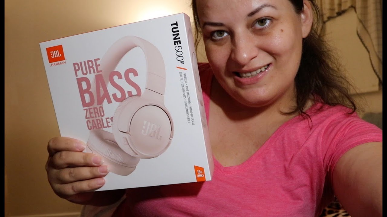JBL BT500 WIRELESS HEADPHONES UNBOXING - YouTube
