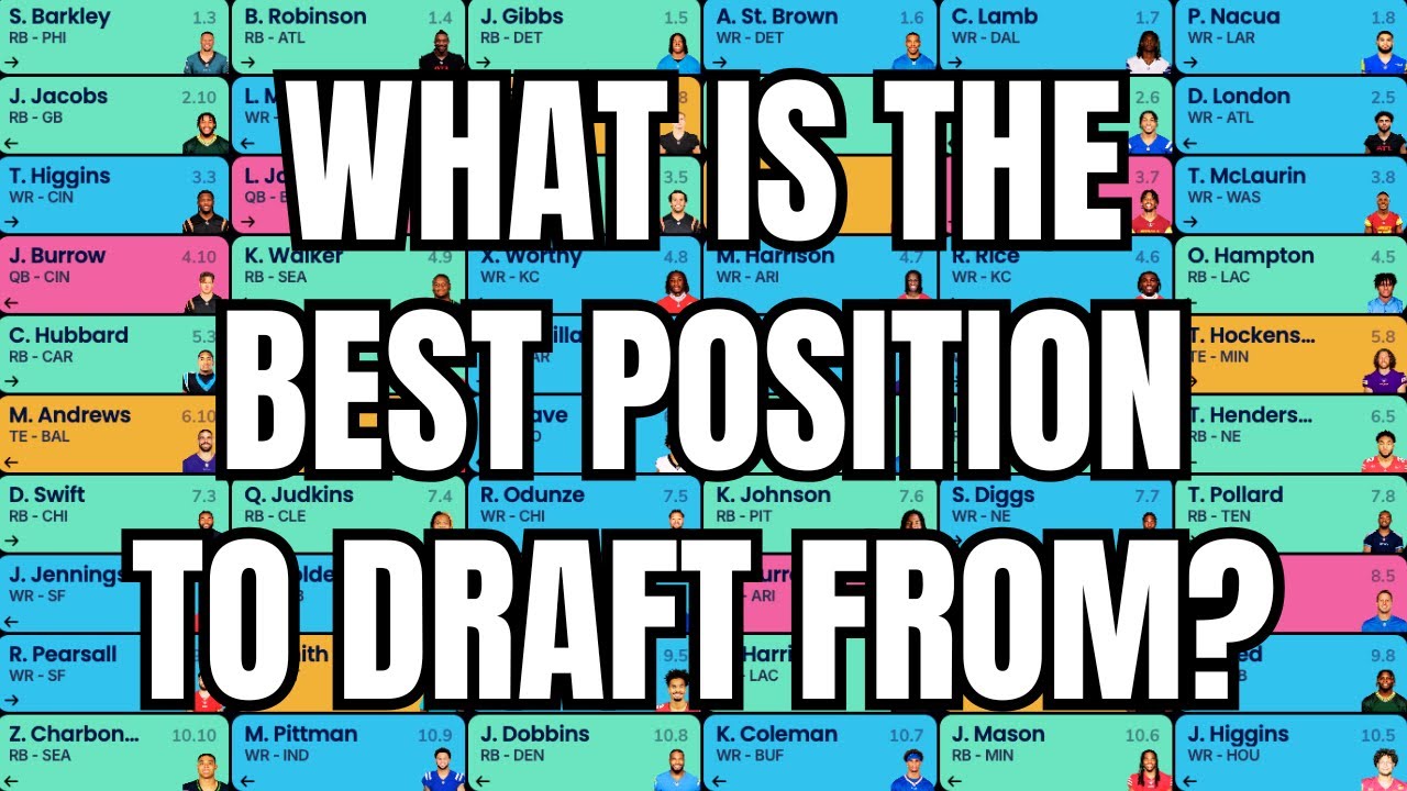 This Is THE BEST Draft Position In 2025 Fantasy Football - YouTube