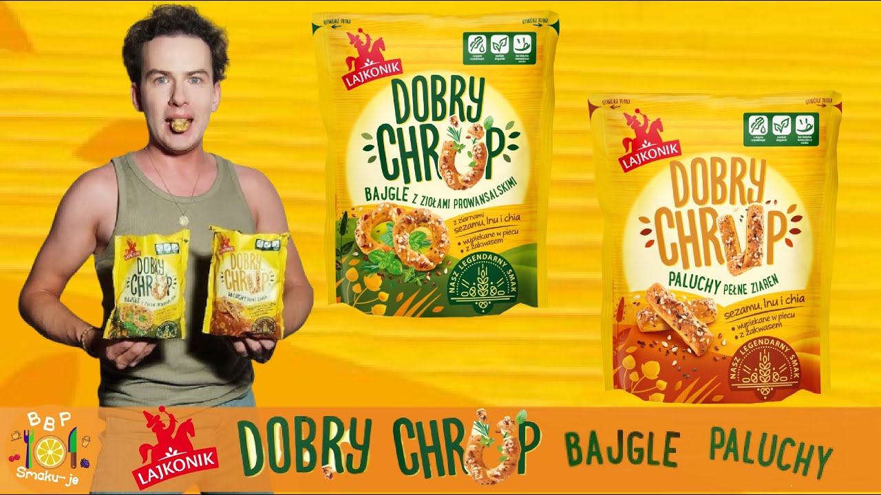 Lajkonik Dobry Chrup Bajgle i Paluchy | BBP Smaku-je #365 - YouTube