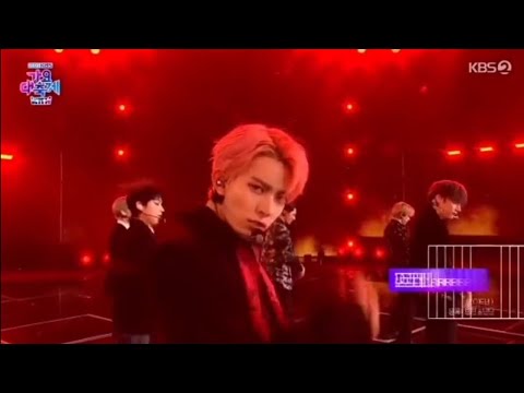 ENHYPEN x TXT - FIRE by BTS (cover) collab stage performance