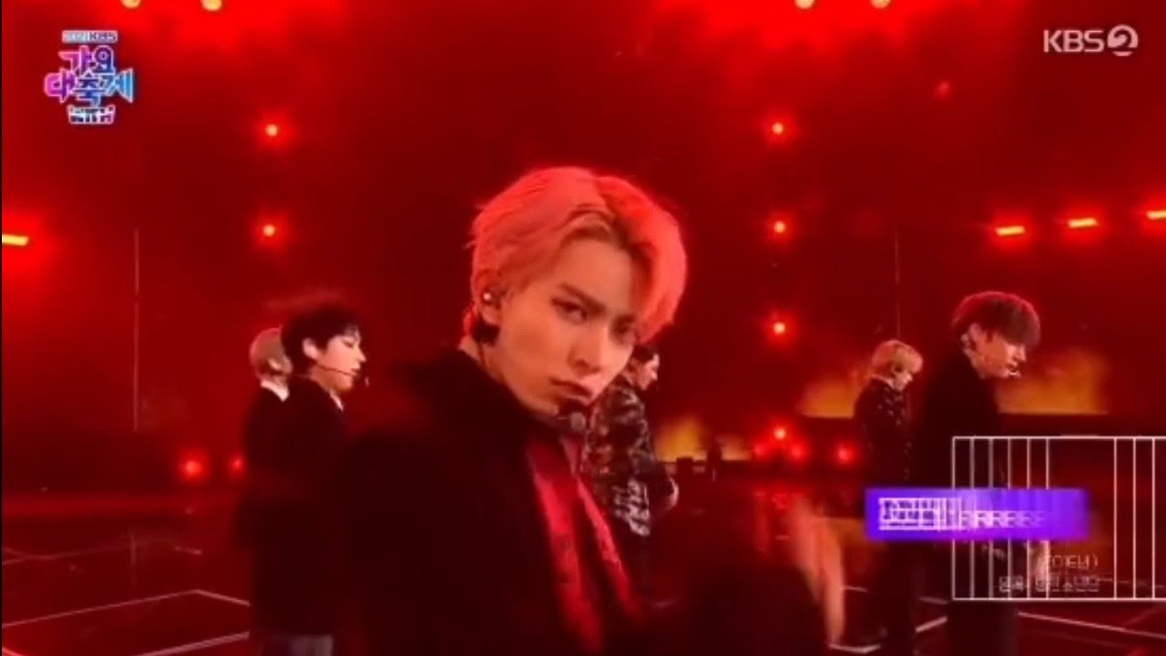 ENHYPEN x TXT - FIRE by BTS (cover) collab stage performance - YouTube