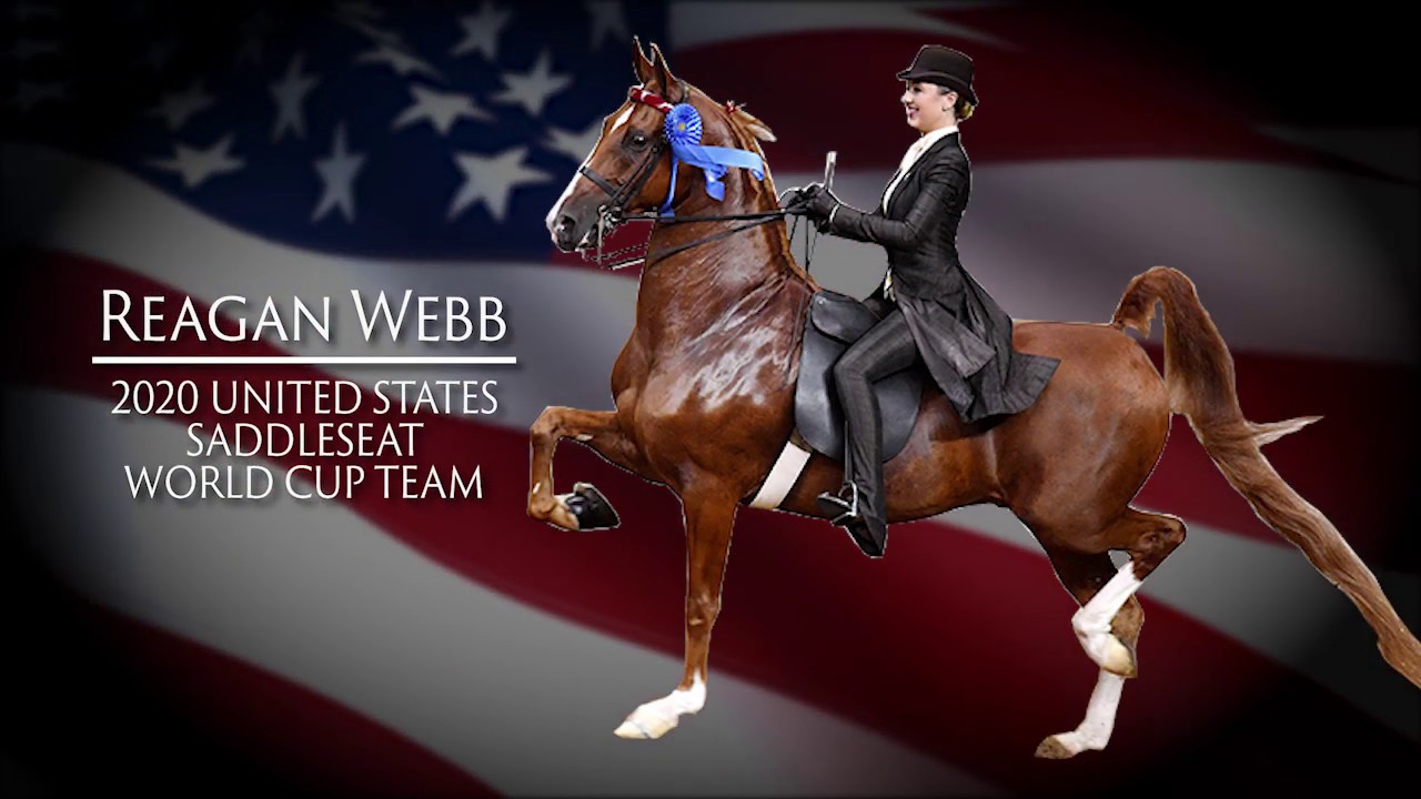 2020 Reagan Webb US Saddleseat World Cup Team - YouTube