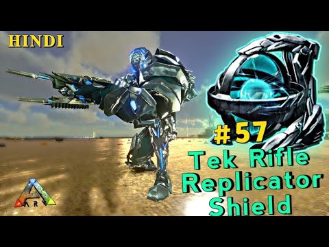 Making Tek Replicator Tek Rifle And Tek Shield Ark Mobile | Hindi | E ...