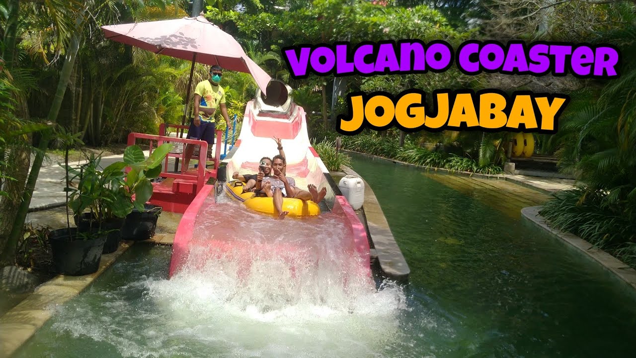 VOLCANO COASTER JOGJA BAY WATERPARK - YouTube