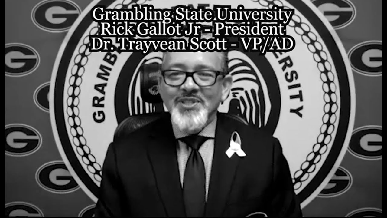 Grambling State's President Rick Gallot Jr & VP/AD Dr. Trayvean Scott ...