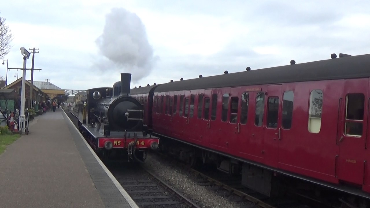 (Steam Train) J15/Y14 564 Passes Sheringham NNR P1 (21/04/2017) - YouTube